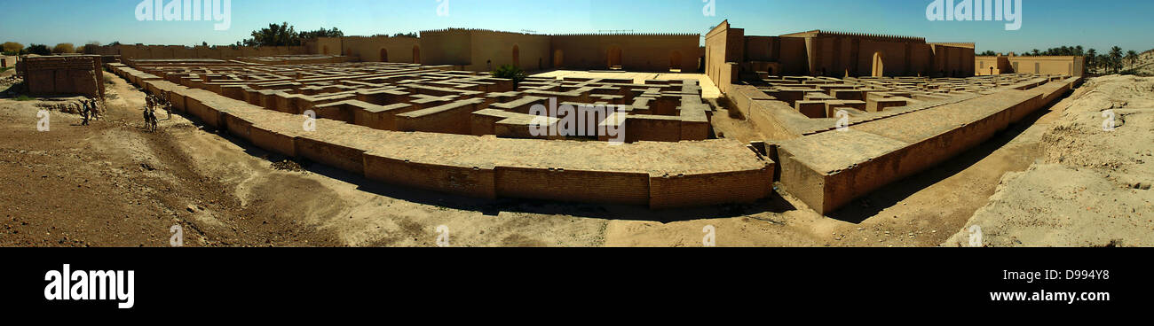 The site of Babylon, Al Hillah Iraq. Babylon, city-state of ancient ...