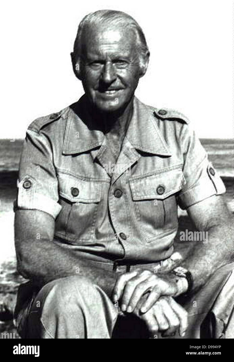 Thor Heyerdahl (1914-2002) Norwegian ethnographer and adventurer Stock ...