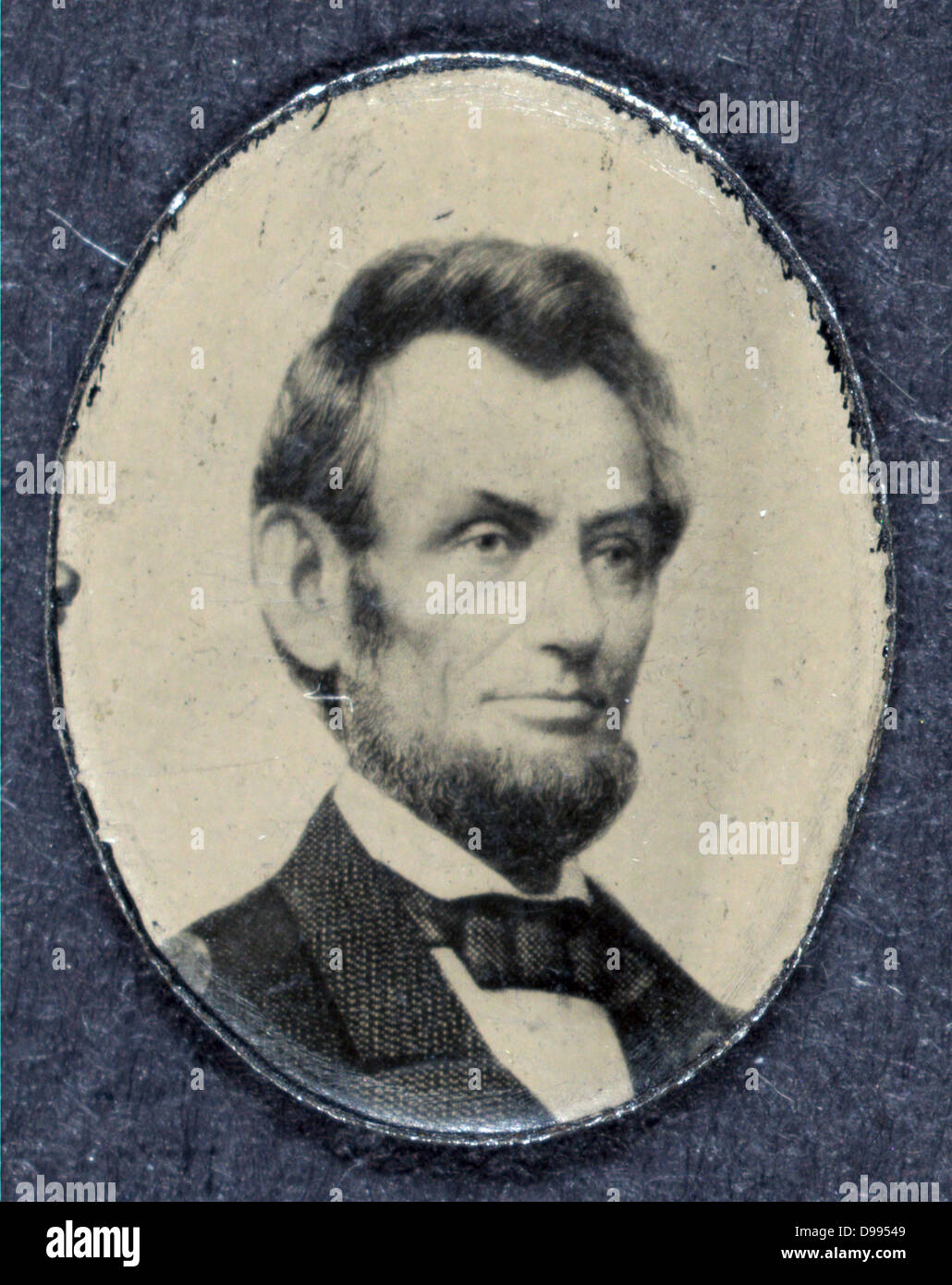 Political campaign button for the 1864 United States Presidential ...