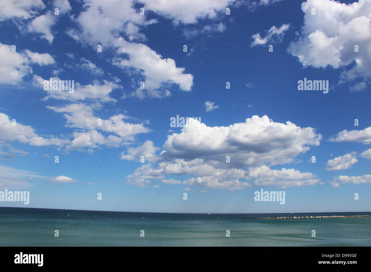 Sky and Sea Stock Photo - Alamy