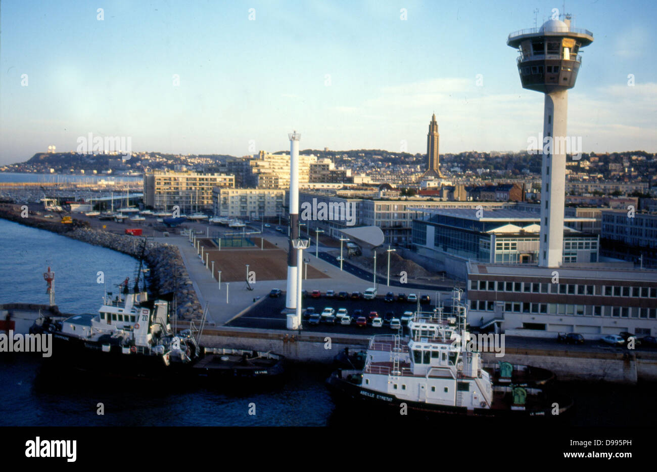 Normandy le havre harbour at dawn hi-res stock photography and images ...