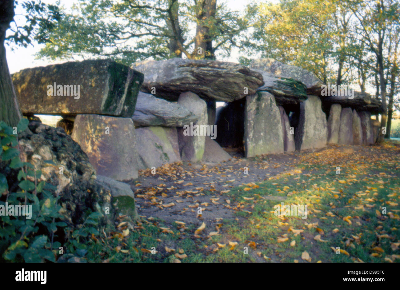 France, Brittany. La Roche aux Fees Stock Photo - Alamy