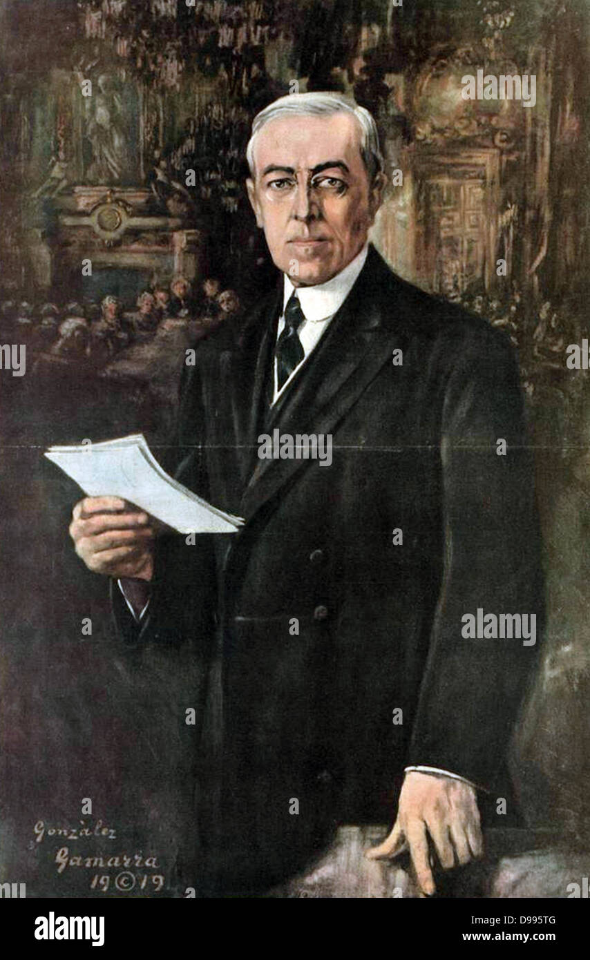 Woodrow wilson hi-res stock photography and images - Alamy