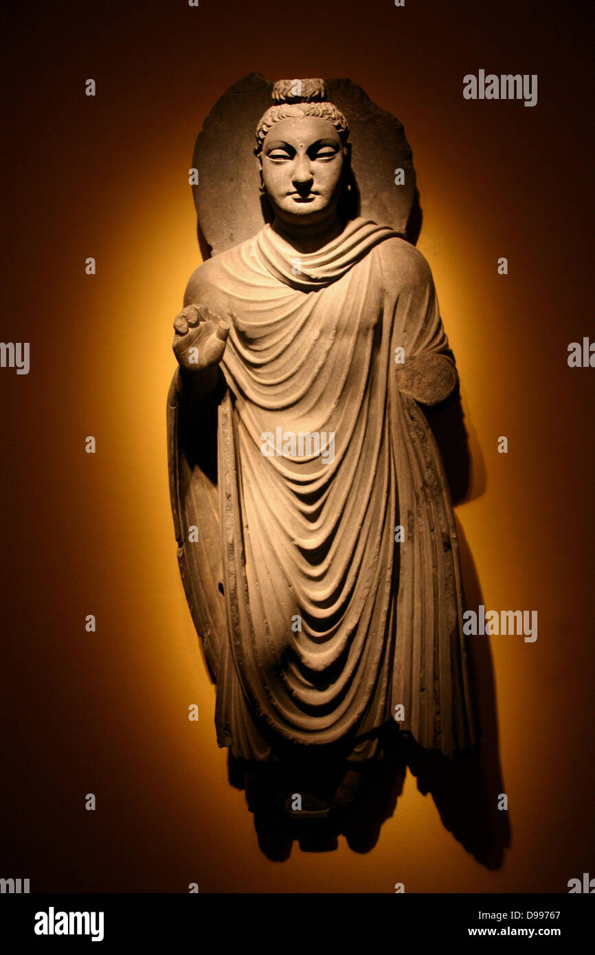 Gandhara Buddha Standing