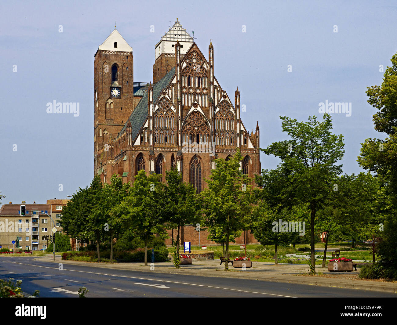 St. Mary's Church in Prenzlau, Uckermark, Germany Stock Photo - Alamy