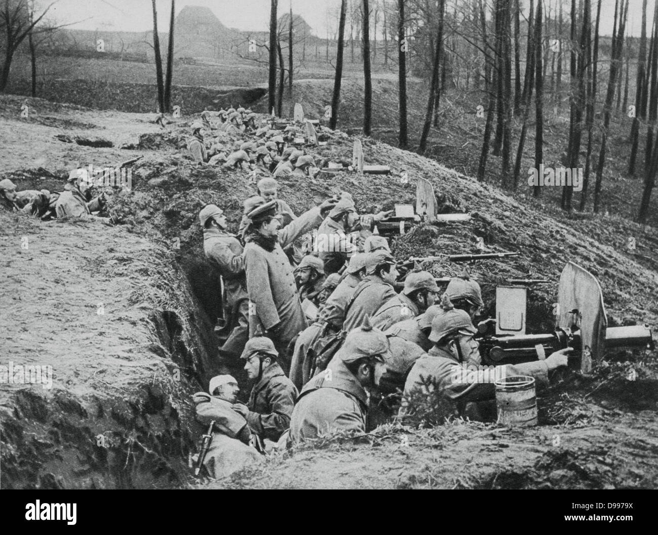 German machine gun world war i hi-res stock photography and images - Alamy