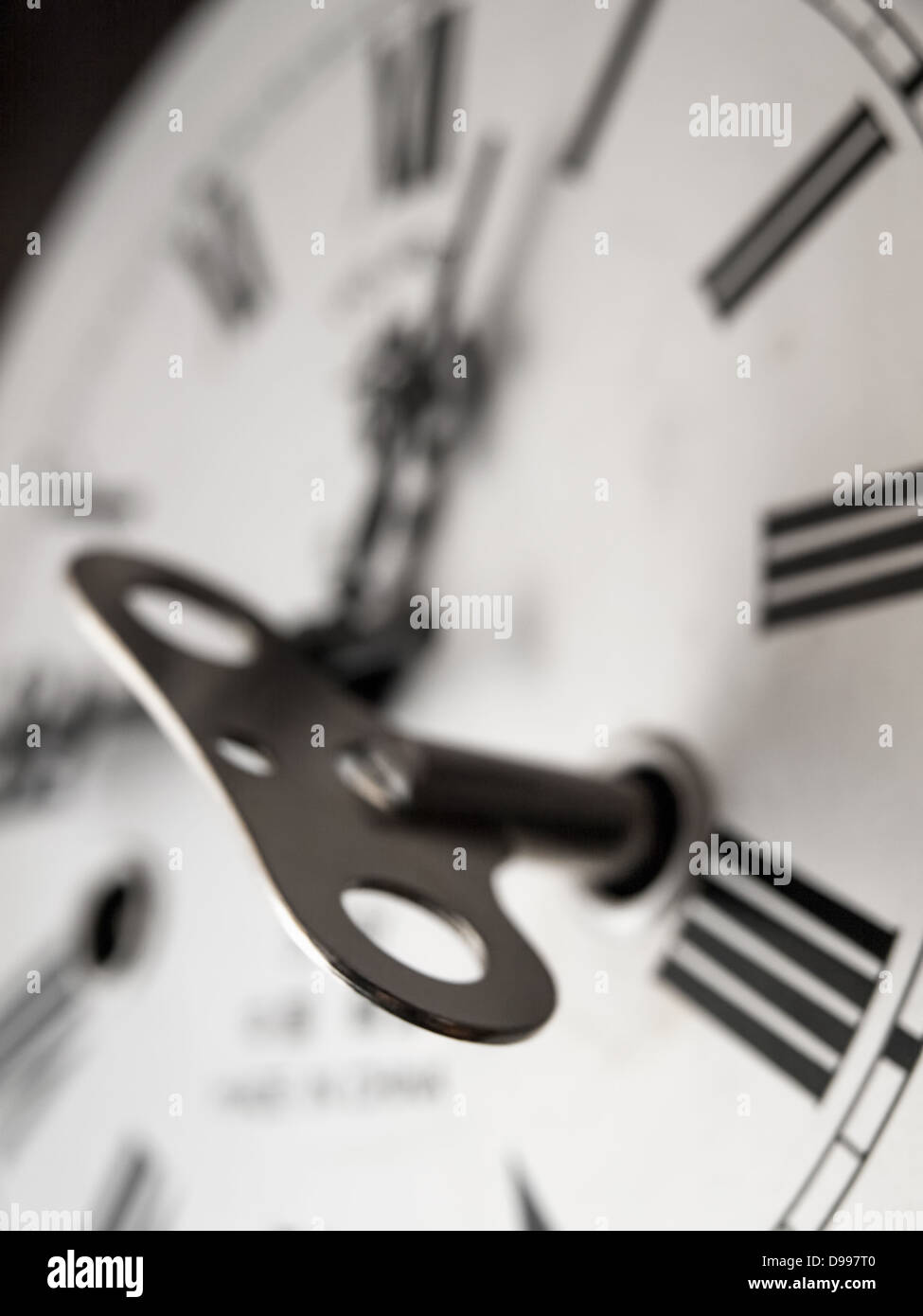 Welby Clock Winding Down Clipart