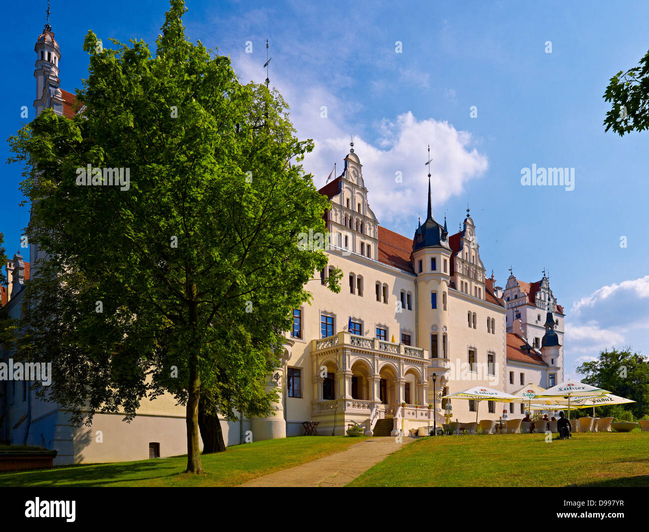 Boitzenburg Castle, Uckermark, Brandenburg, Germany Stock Photo - Alamy