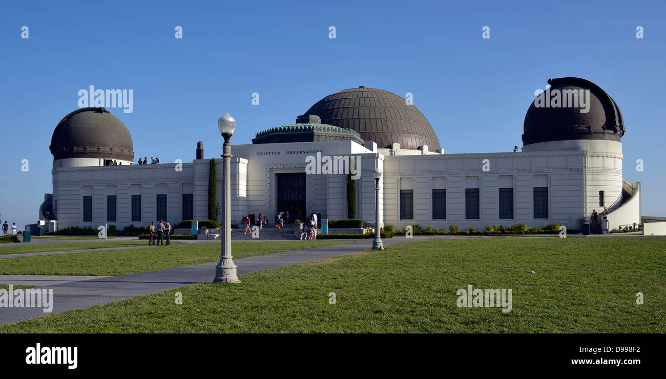Griffith Observatory Observatorium, Griffith Park, Hollywood Hills, Los ...