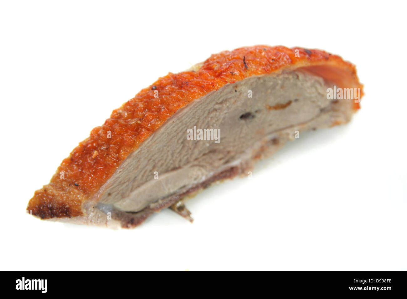 Sliced roasted duck Stock Photo - Alamy