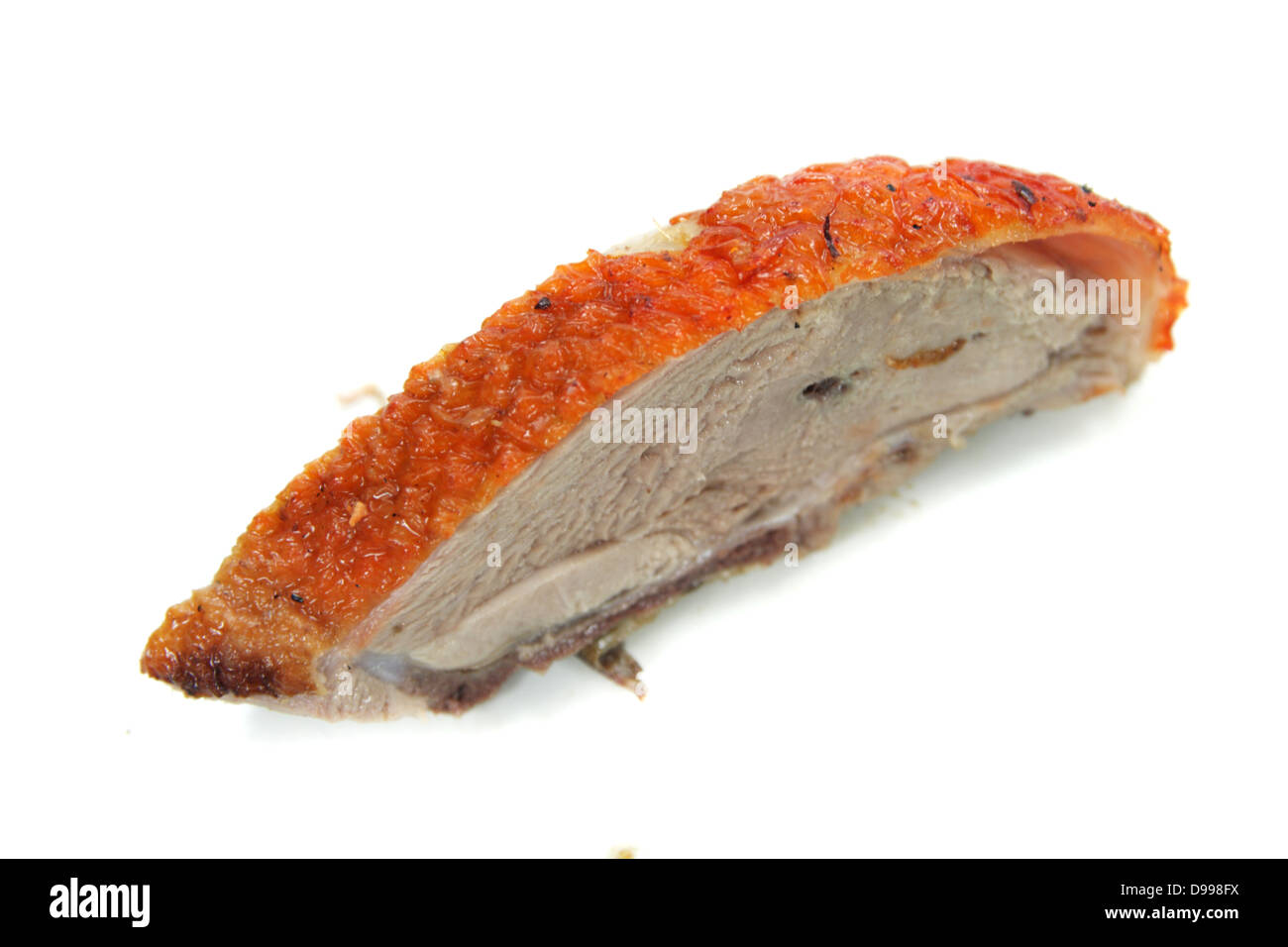 Sliced roasted duck Stock Photo - Alamy