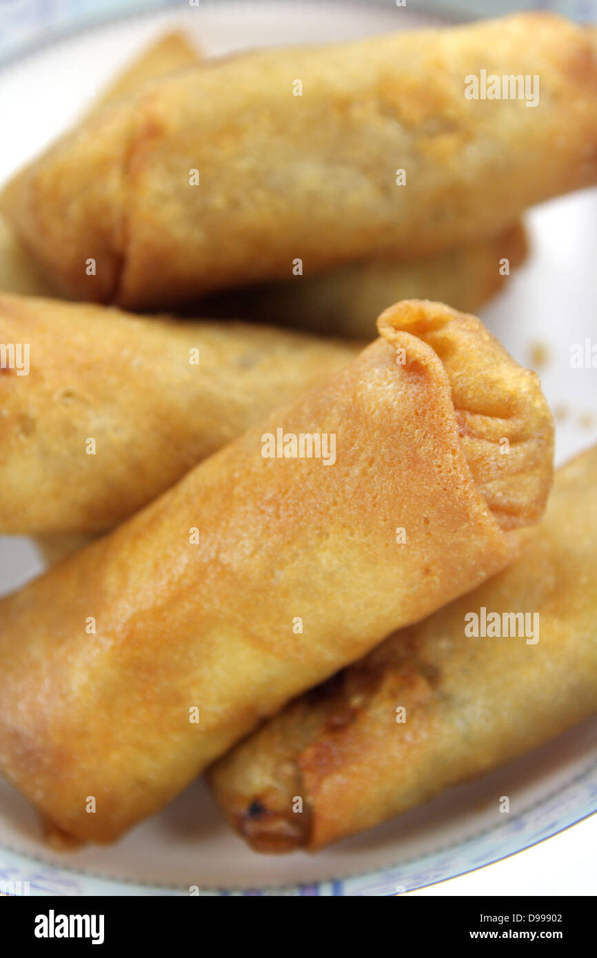 Chinese spring roll Stock Photo - Alamy