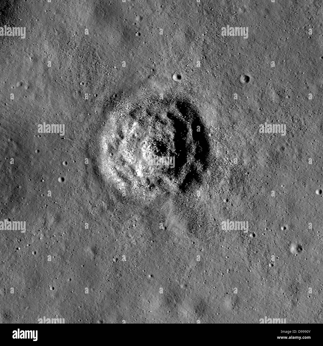 Small crater within aitken crater hi-res stock photography and images ...