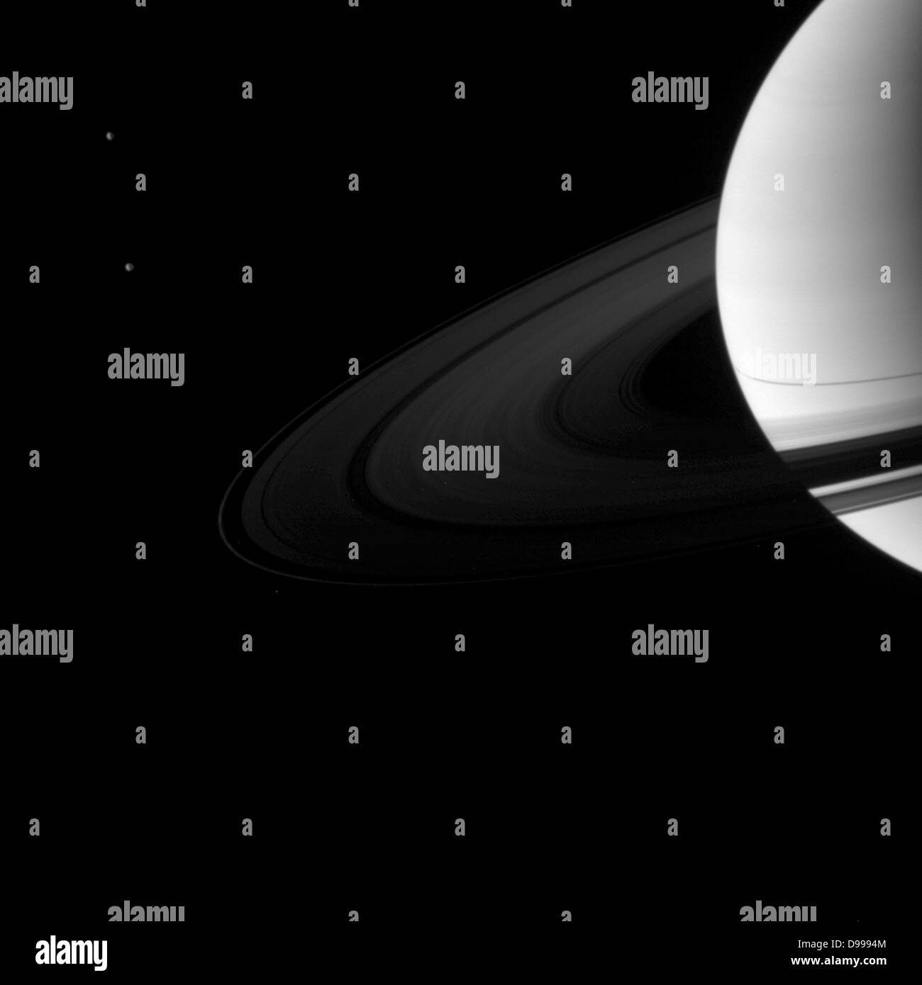 Saturns moons space hi-res stock photography and images - Alamy