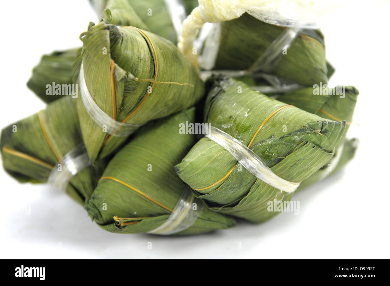 Steamed Chinese rice dumplings Stock Photo - Alamy