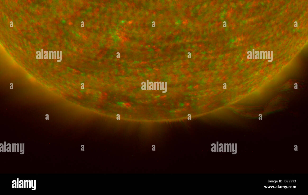 A three-dimensional image of the Sun. STEREO. This image is a composite ...