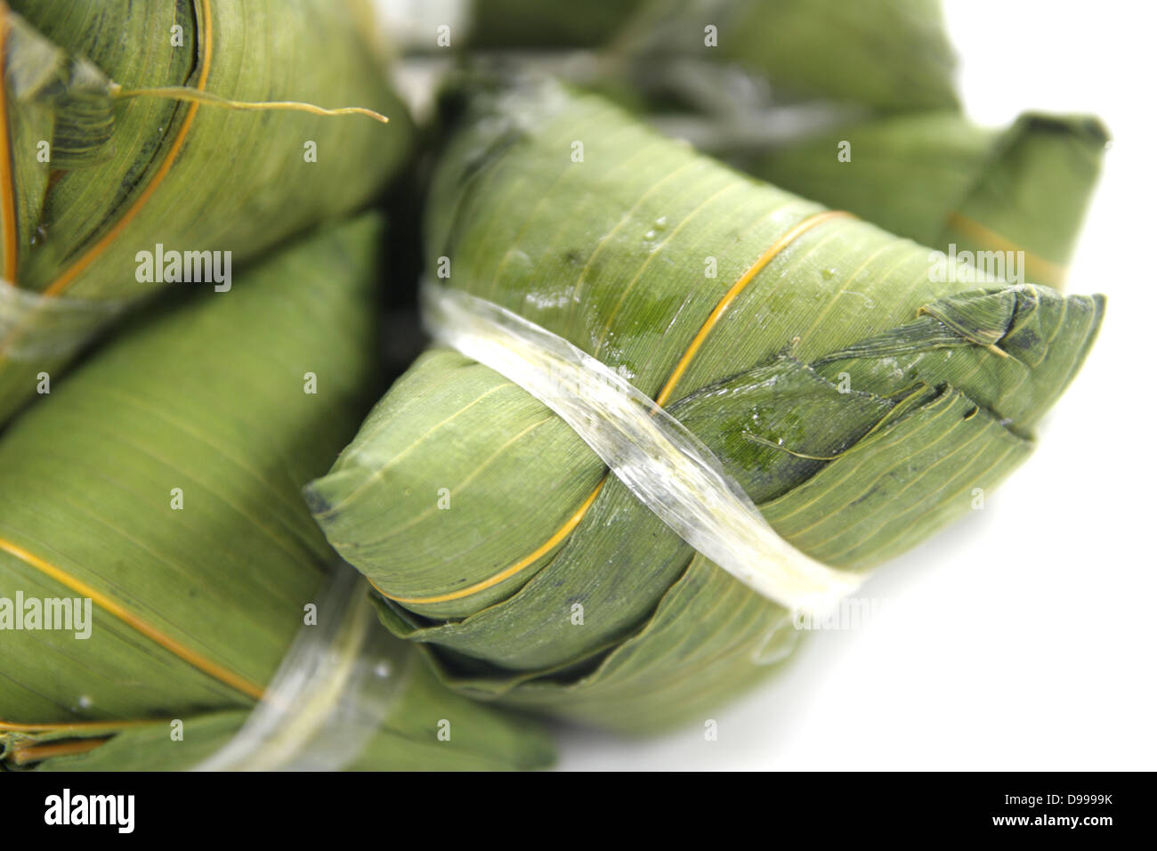 Steamed Chinese rice dumplings Stock Photo - Alamy