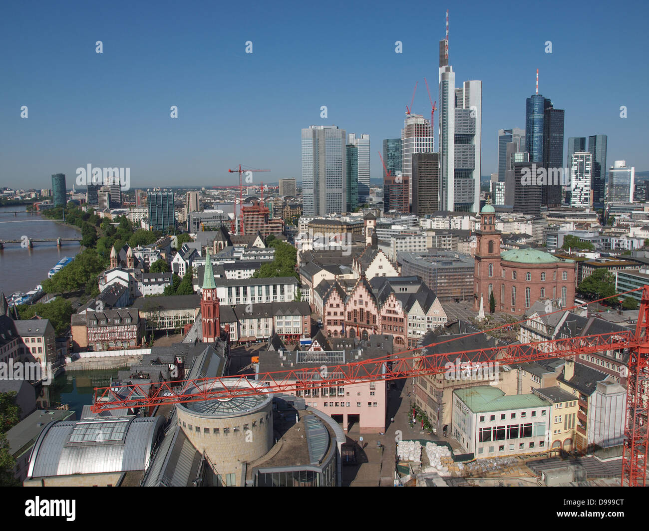 City of Frankfurt am Main in Germany Stock Photo - Alamy