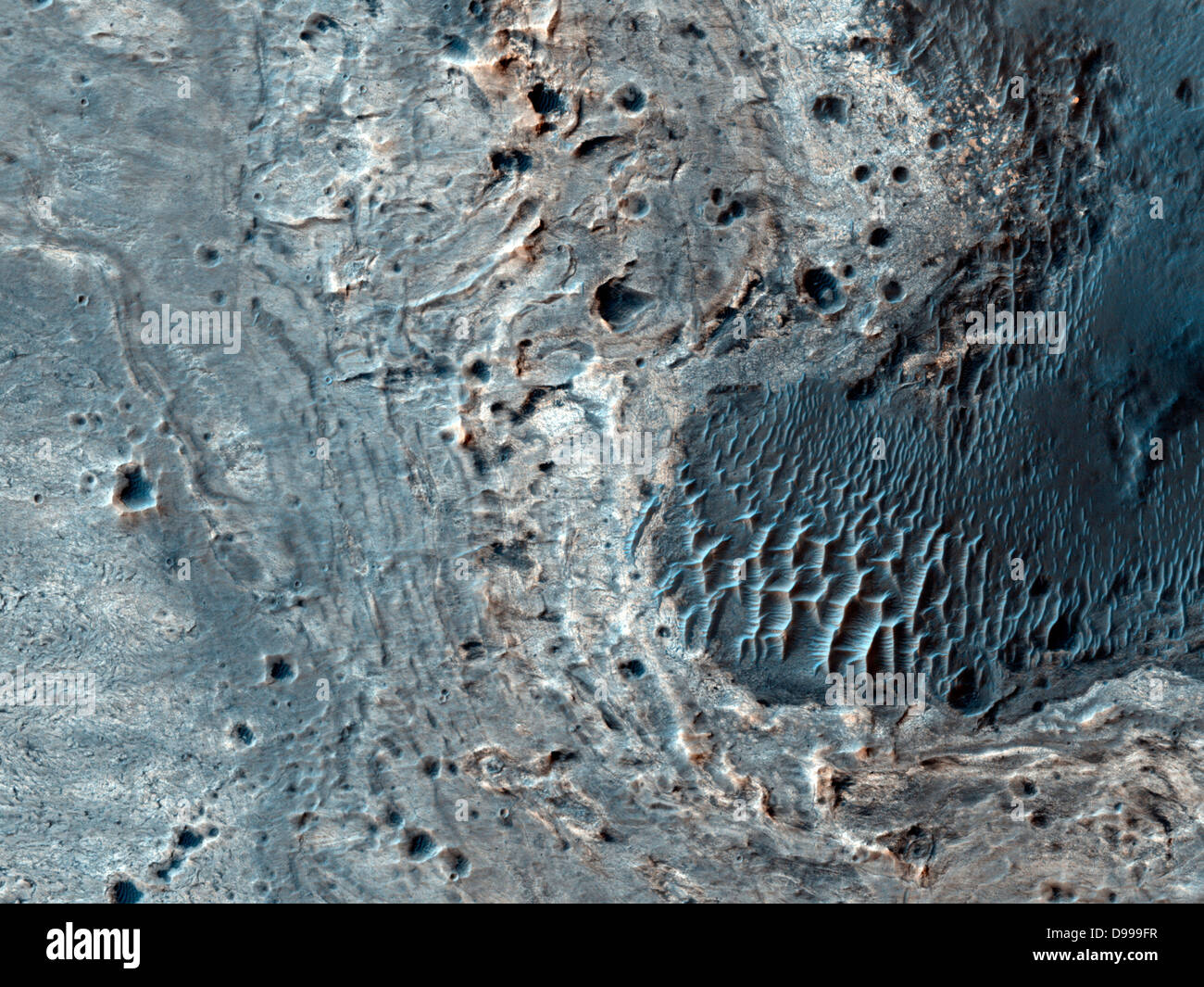 This image shows a number of unusual, quasi-circular structures from ...