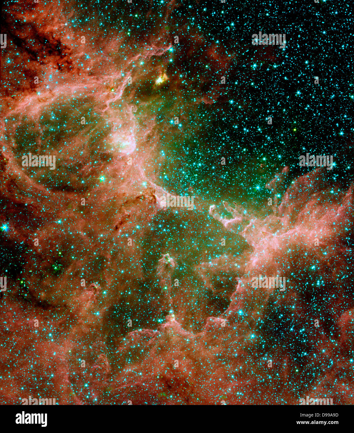 The Eagle Nebula Face Of Jesus