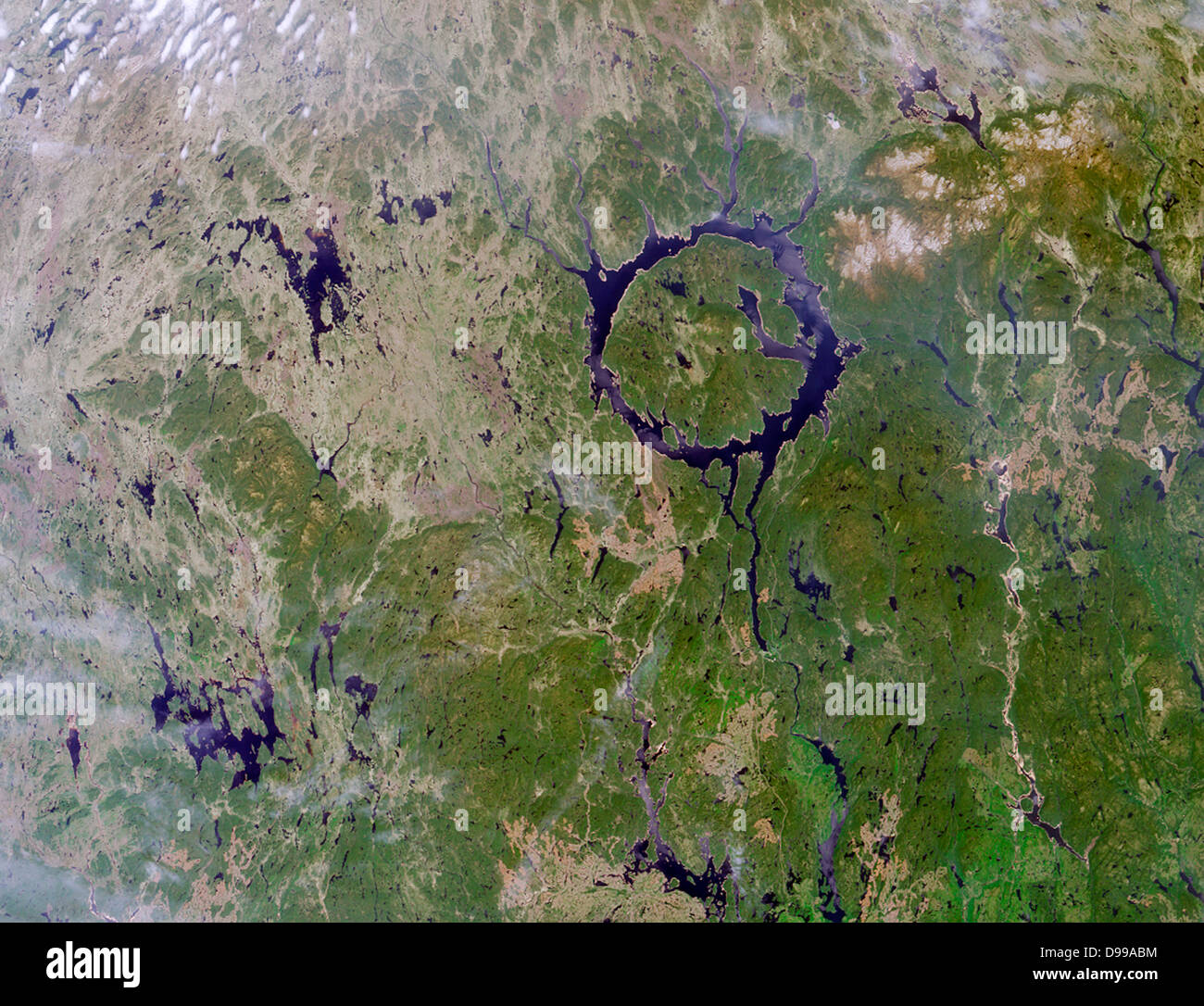 Craters On Earth Map