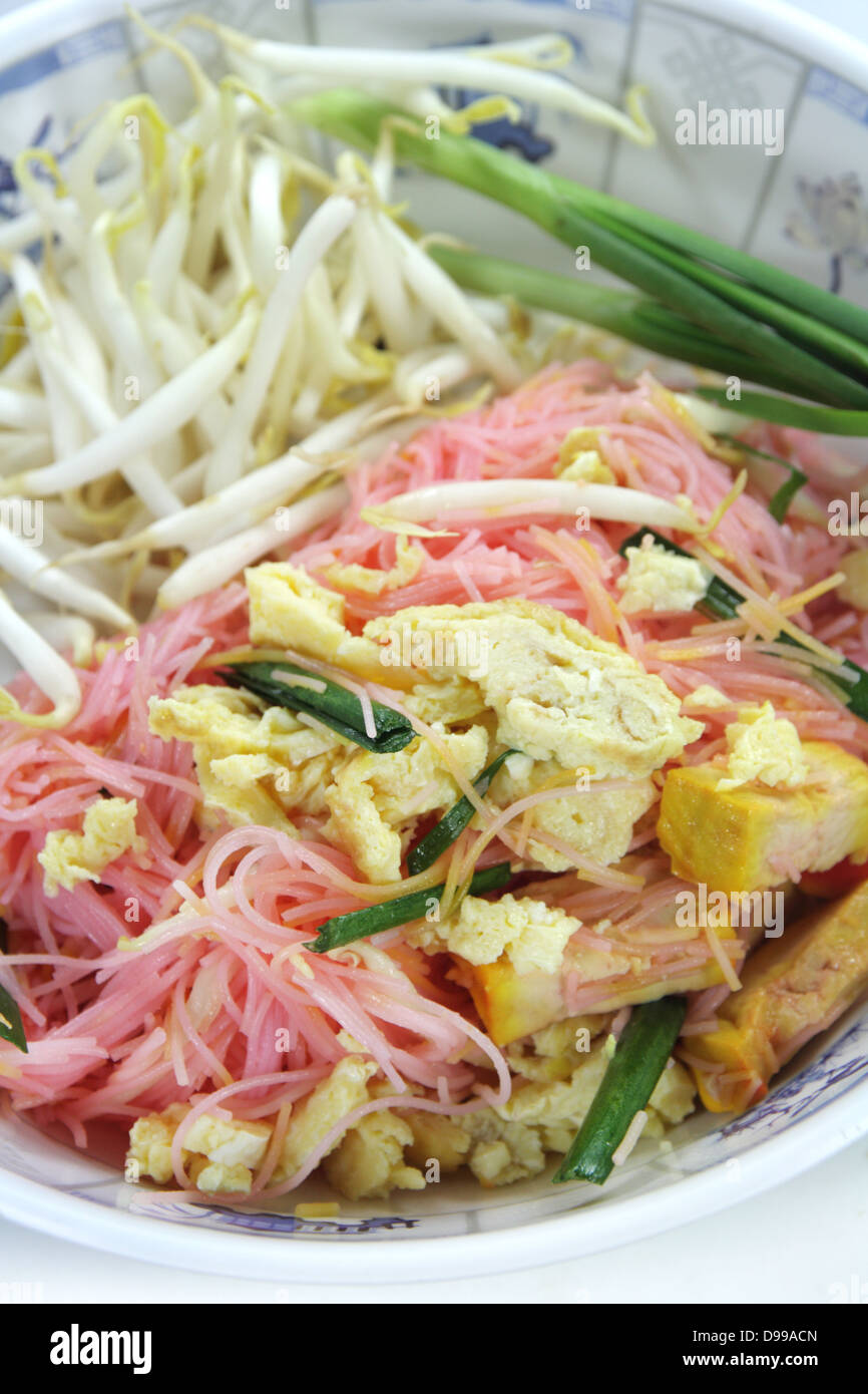 Thai noodle , Mee Kati ( Noodles with Coconut Milk Stock Photo - Alamy
