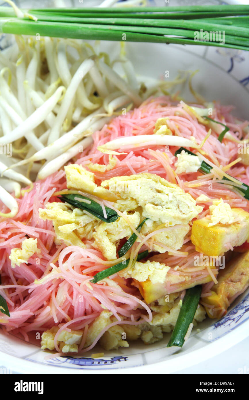 Thai noodle , Mee Kati ( Noodles with Coconut Milk Stock Photo - Alamy