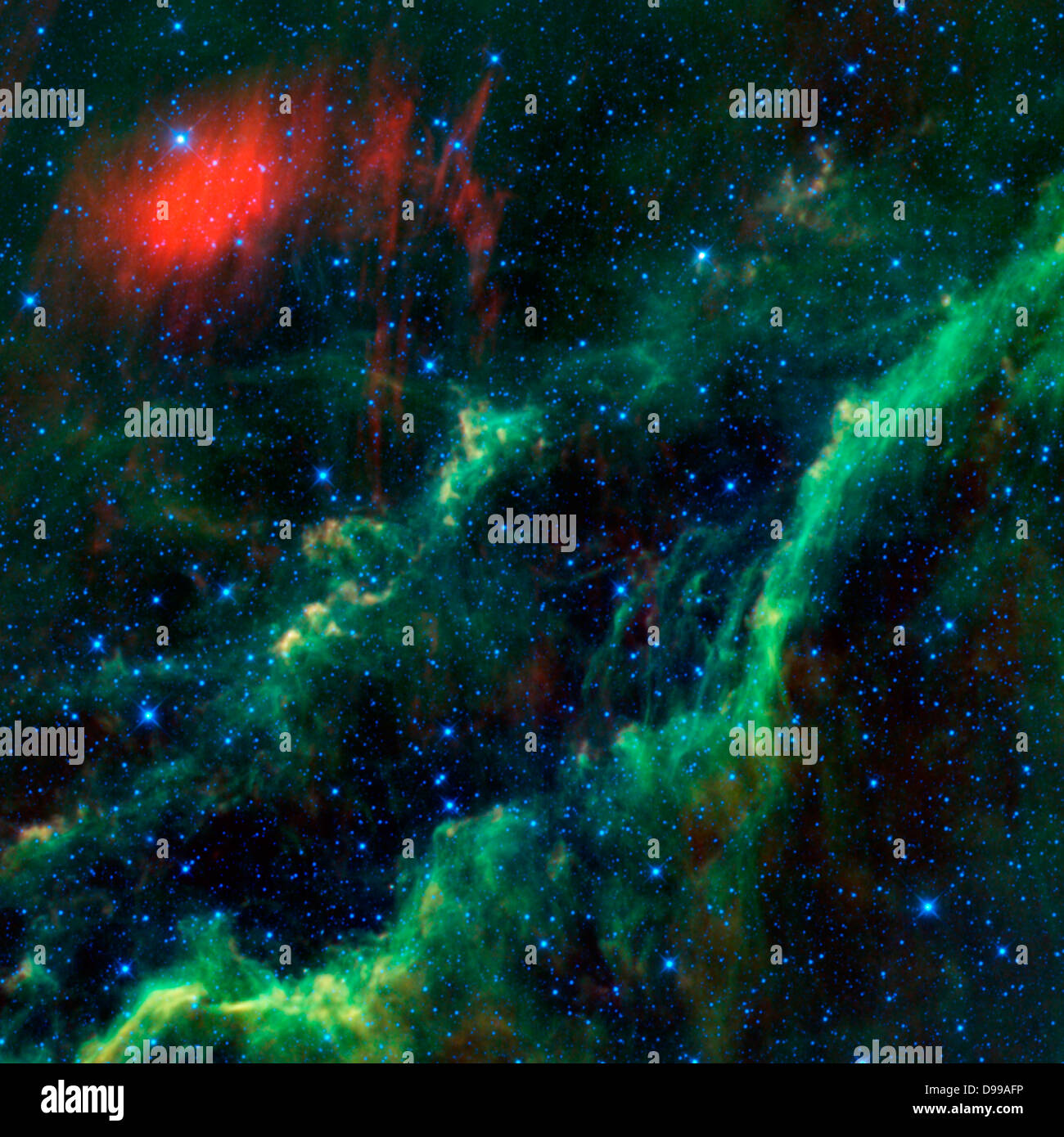 This infrared image from NASA's WISE features one of the bright stars ...