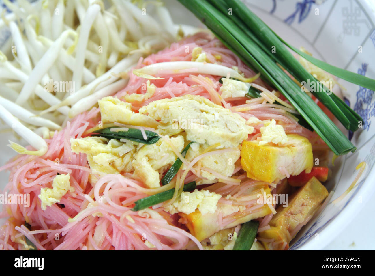 Thai noodle , Mee Kati ( Noodles with Coconut Milk Stock Photo - Alamy