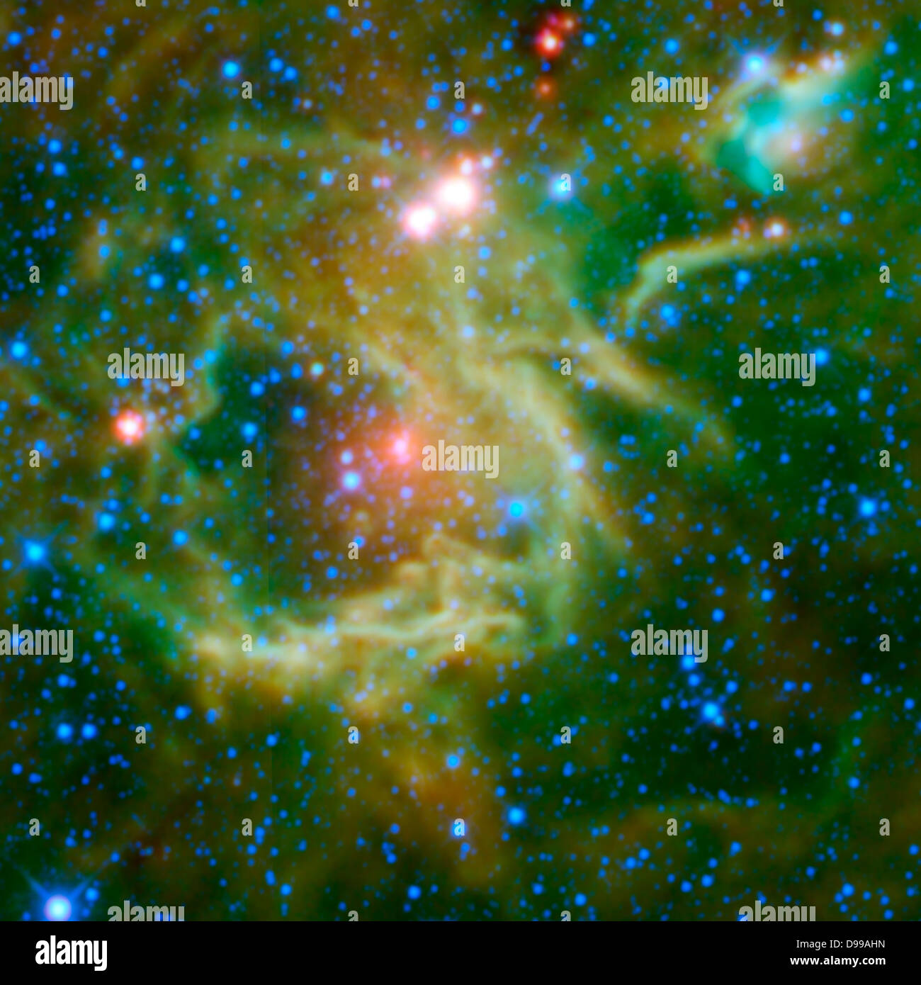 Sprawling across the constellation Vela is a complex of dark, dense ...