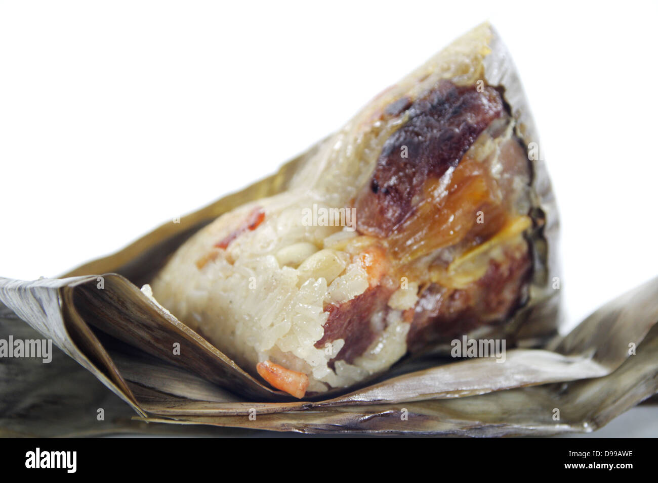 Steamed Chinese rice dumplings Stock Photo - Alamy