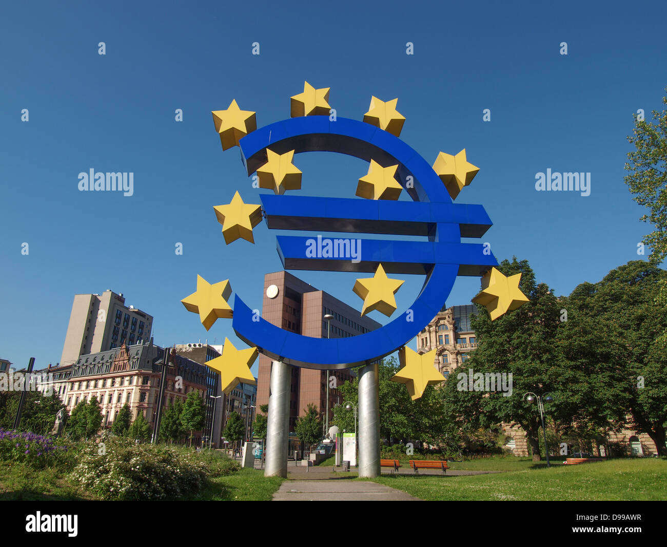 European Central Bank in Frankfurt am Main Germany Stock Photo - Alamy