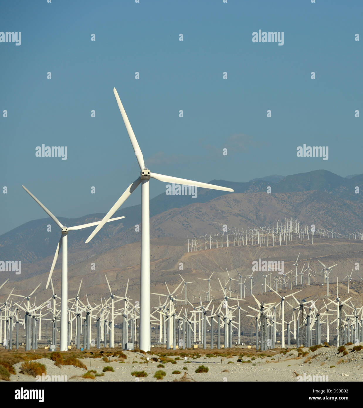 Wind energy, San Gorgonio passport wind farm, pursued by ExxonMobil ...