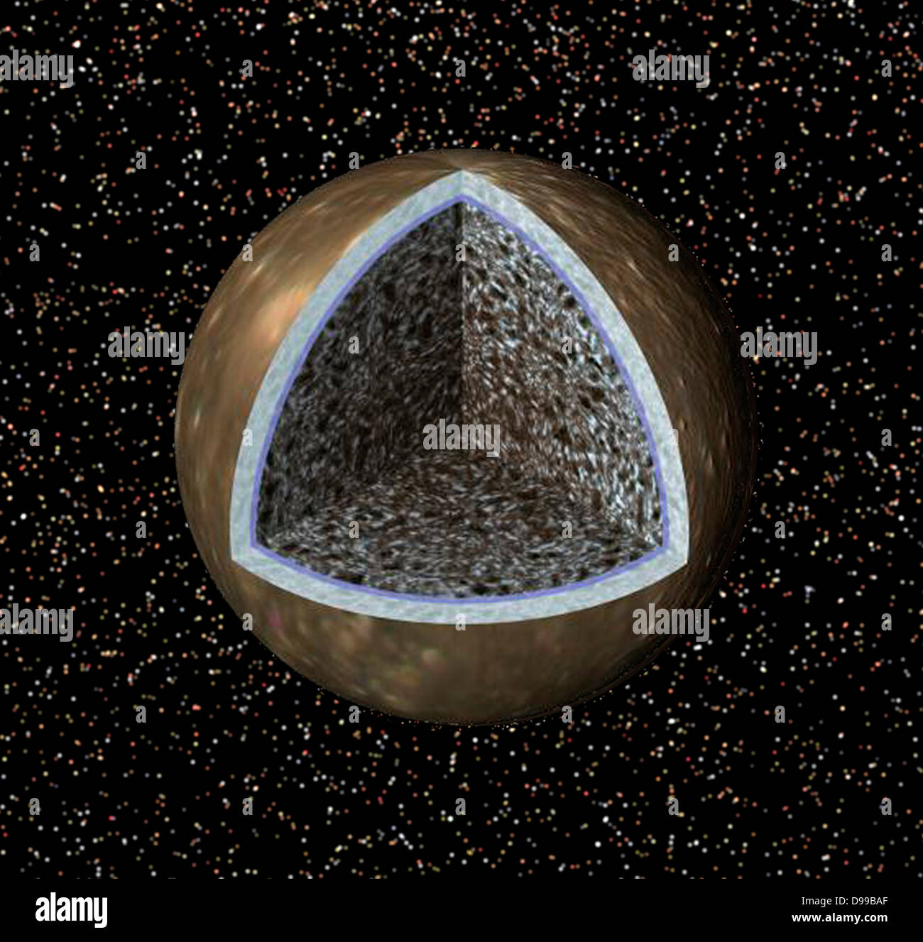 Jupiter europa cutaway hi-res stock photography and images - Alamy