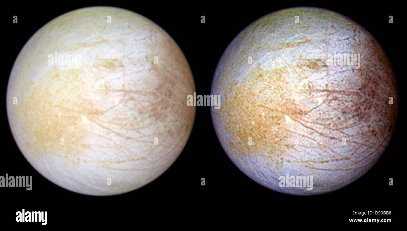 This color composite view combines violet, green, and infrared images ...