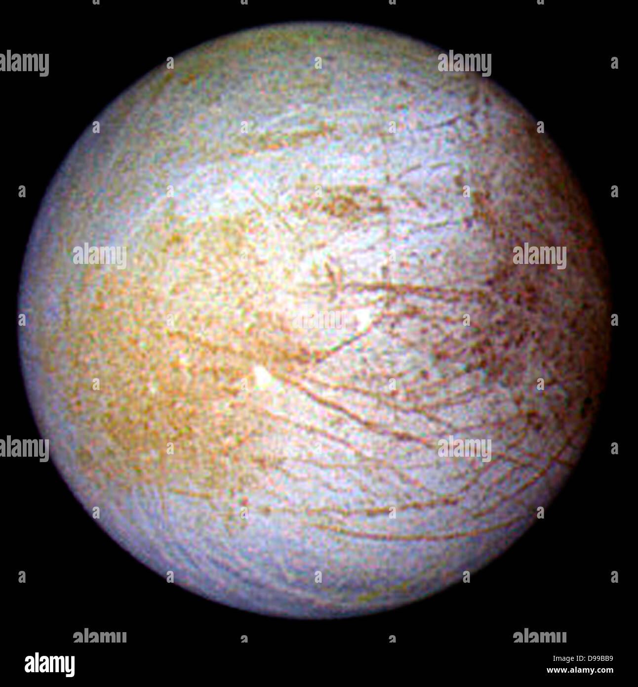 This color composite view combines violet, green, and infrared images ...