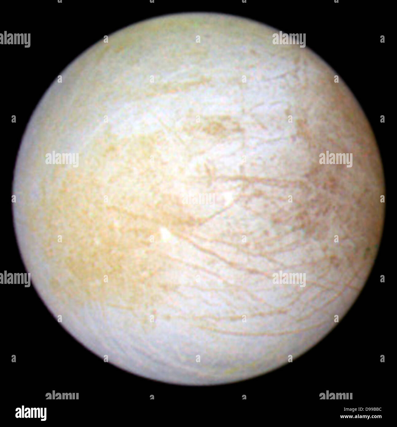 This color composite view combines violet, green, and infrared images ...