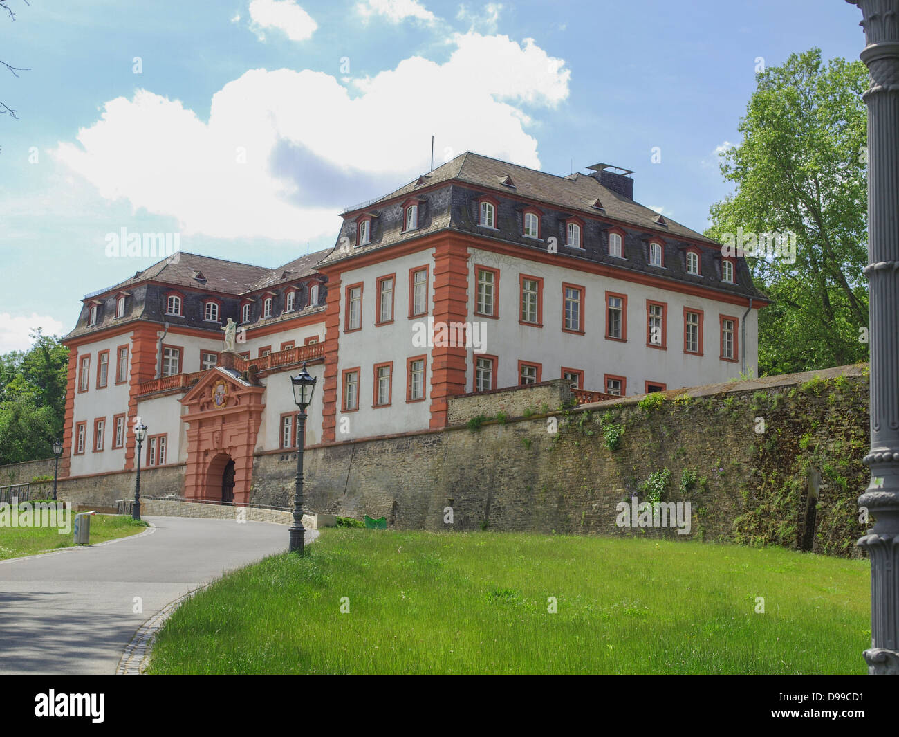 Mainz Zitadelle citadel of Mainz in Germany Stock Photo - Alamy