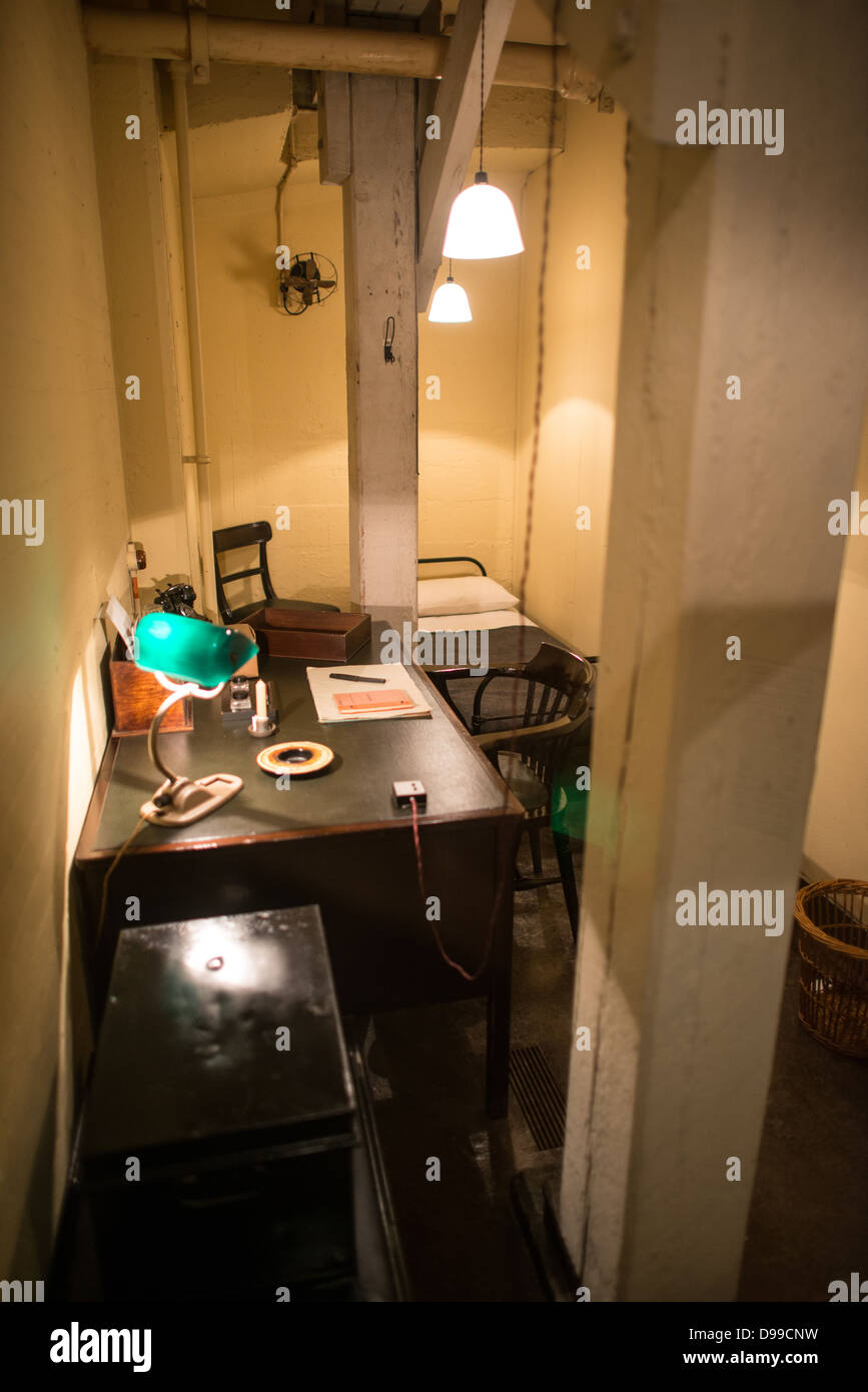 LONDON, United Kingdom — Room 61A Left, the private secretary's office ...