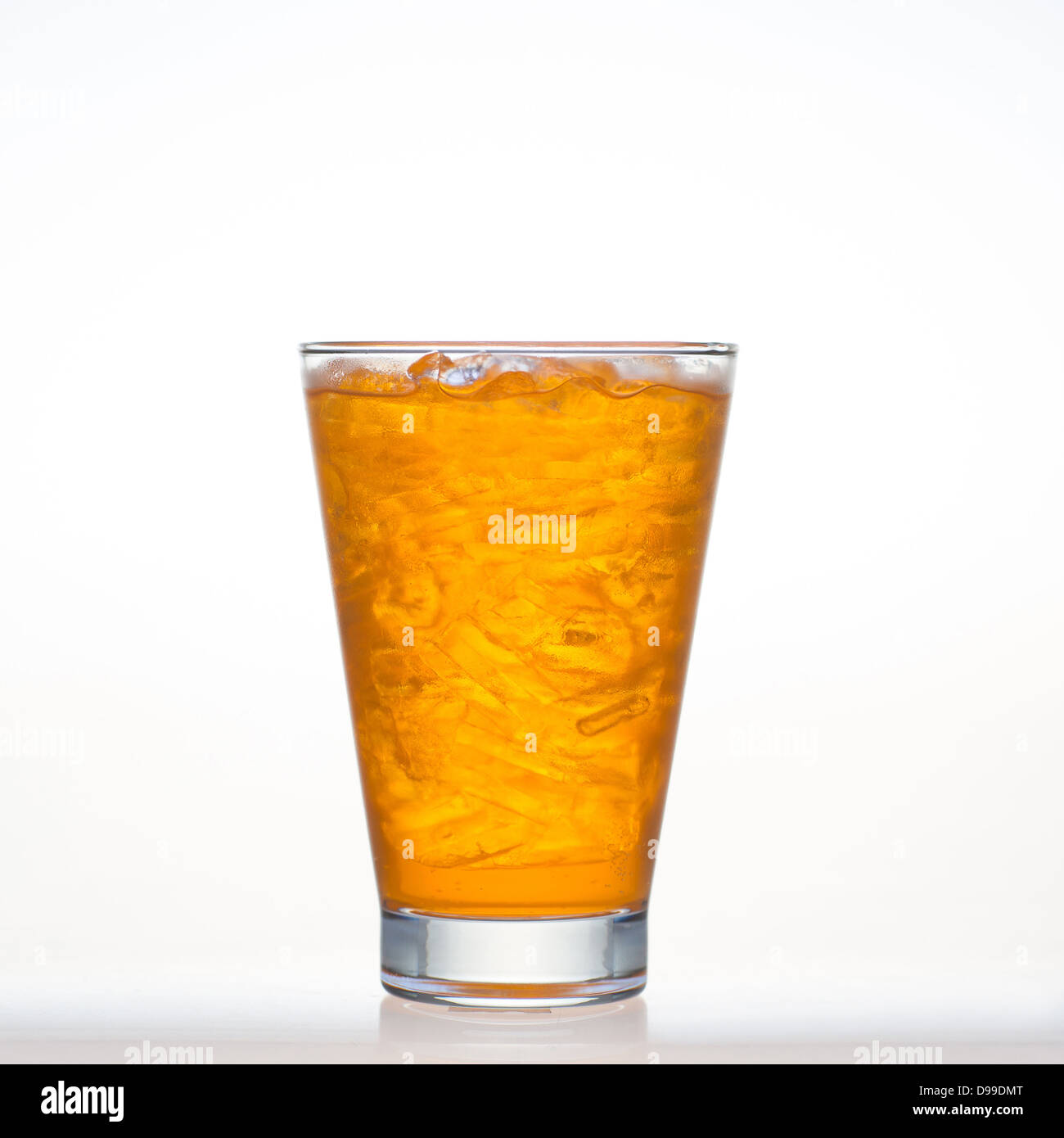 Orange Soda In A Glass