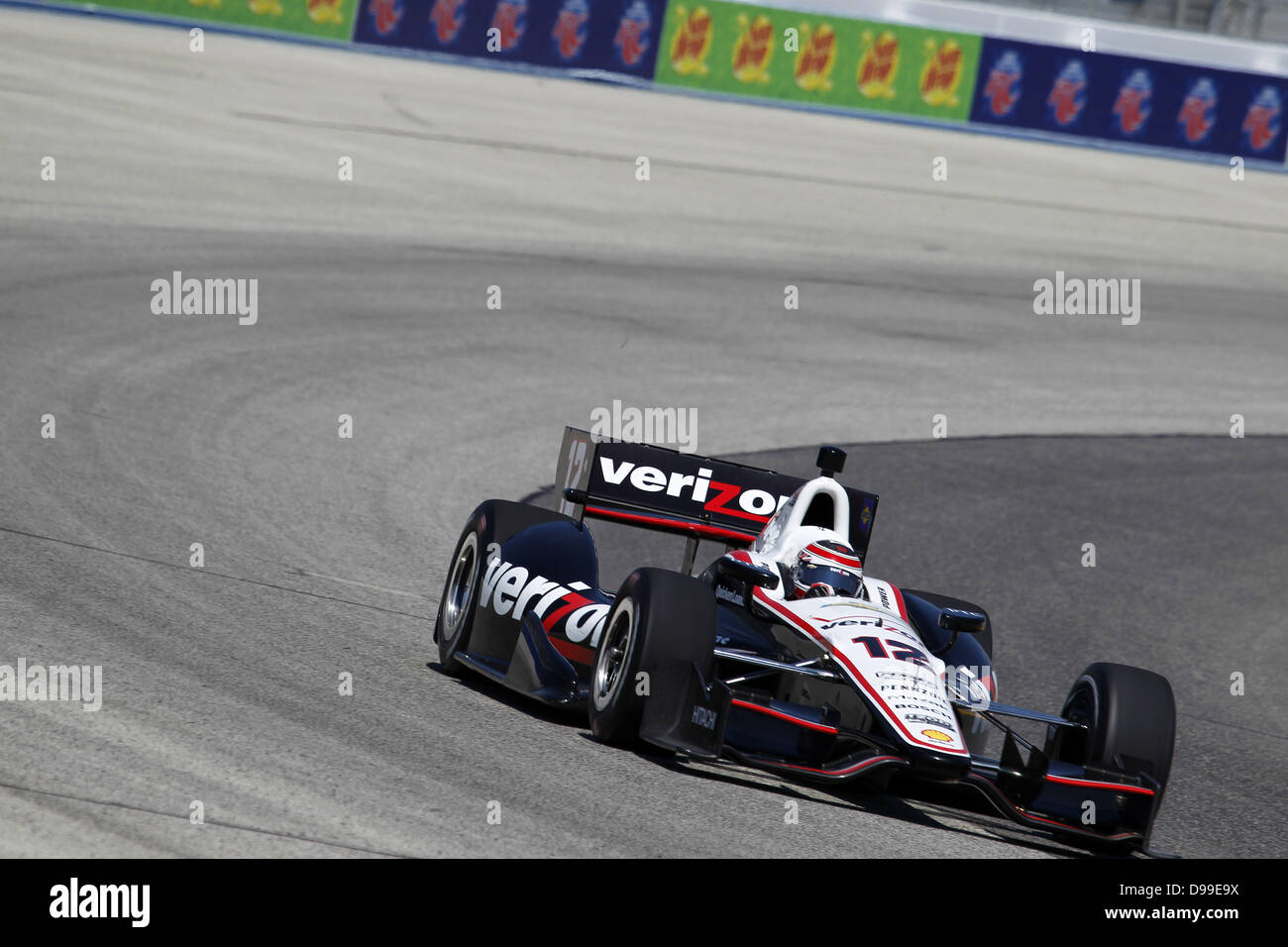 Milwaukee, Wisconsin, USA. 14th June, 2013. Indycar, Round 9, Milwaukee ...