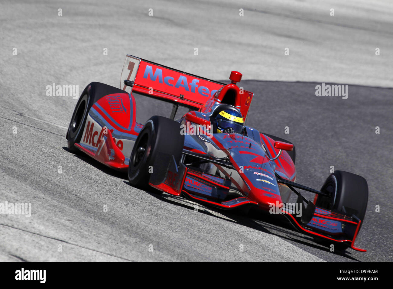 Milwaukee, Wisconsin, USA. 14th June, 2013. Indycar, Round 9, Milwaukee ...