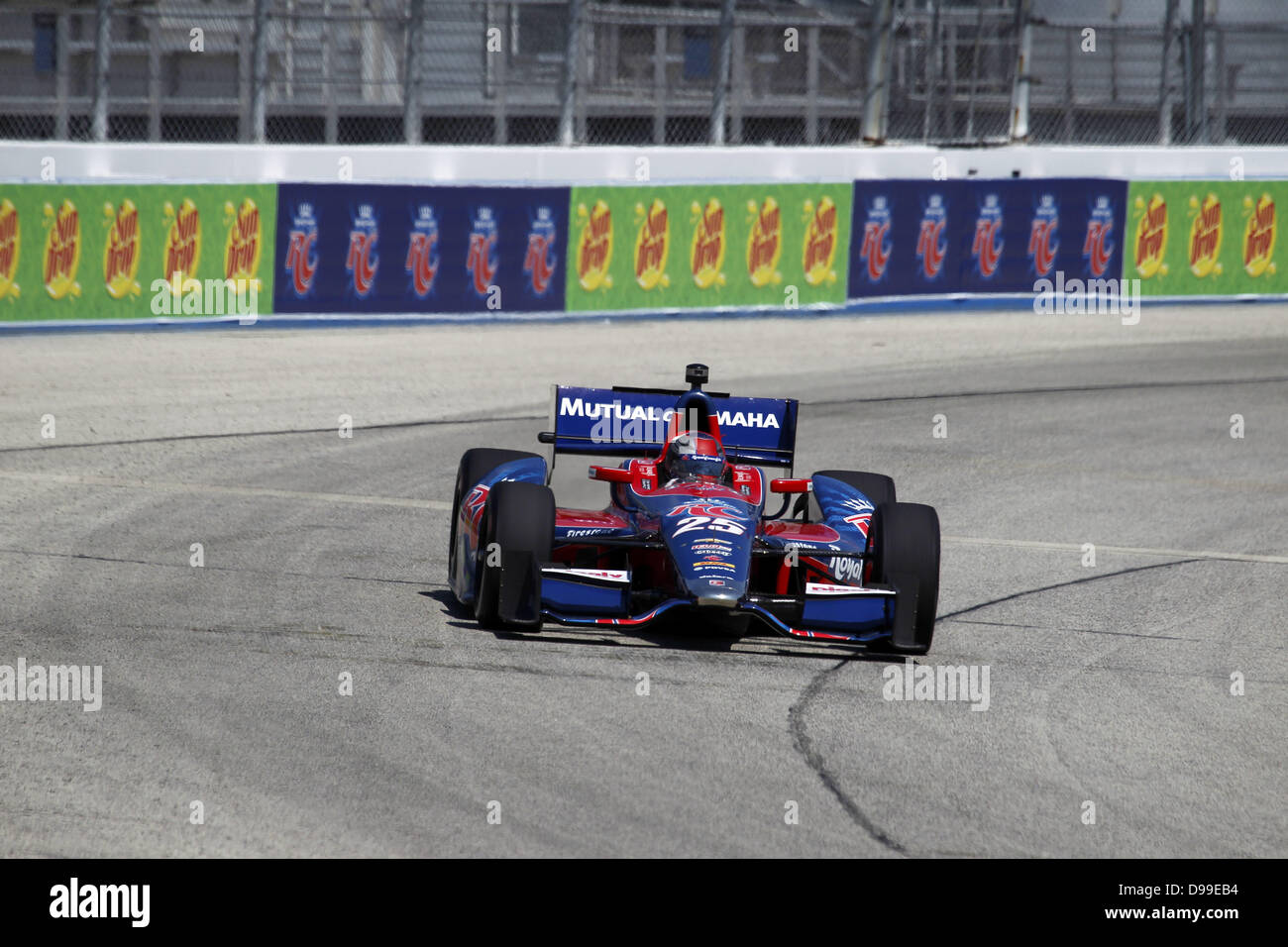 Milwaukee, Wisconsin, USA. 14th June, 2013. Indycar, Round 9, Milwaukee ...