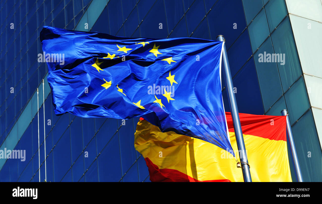 Schengen flags hi-res stock photography and images - Alamy