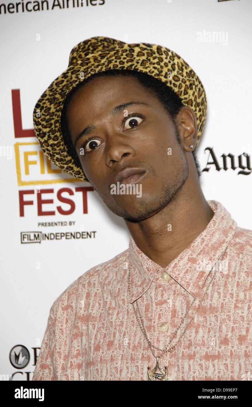 Los Angeles, CA. 14th June, 2013. Keith Stanfield at arrivals for SHORT ...