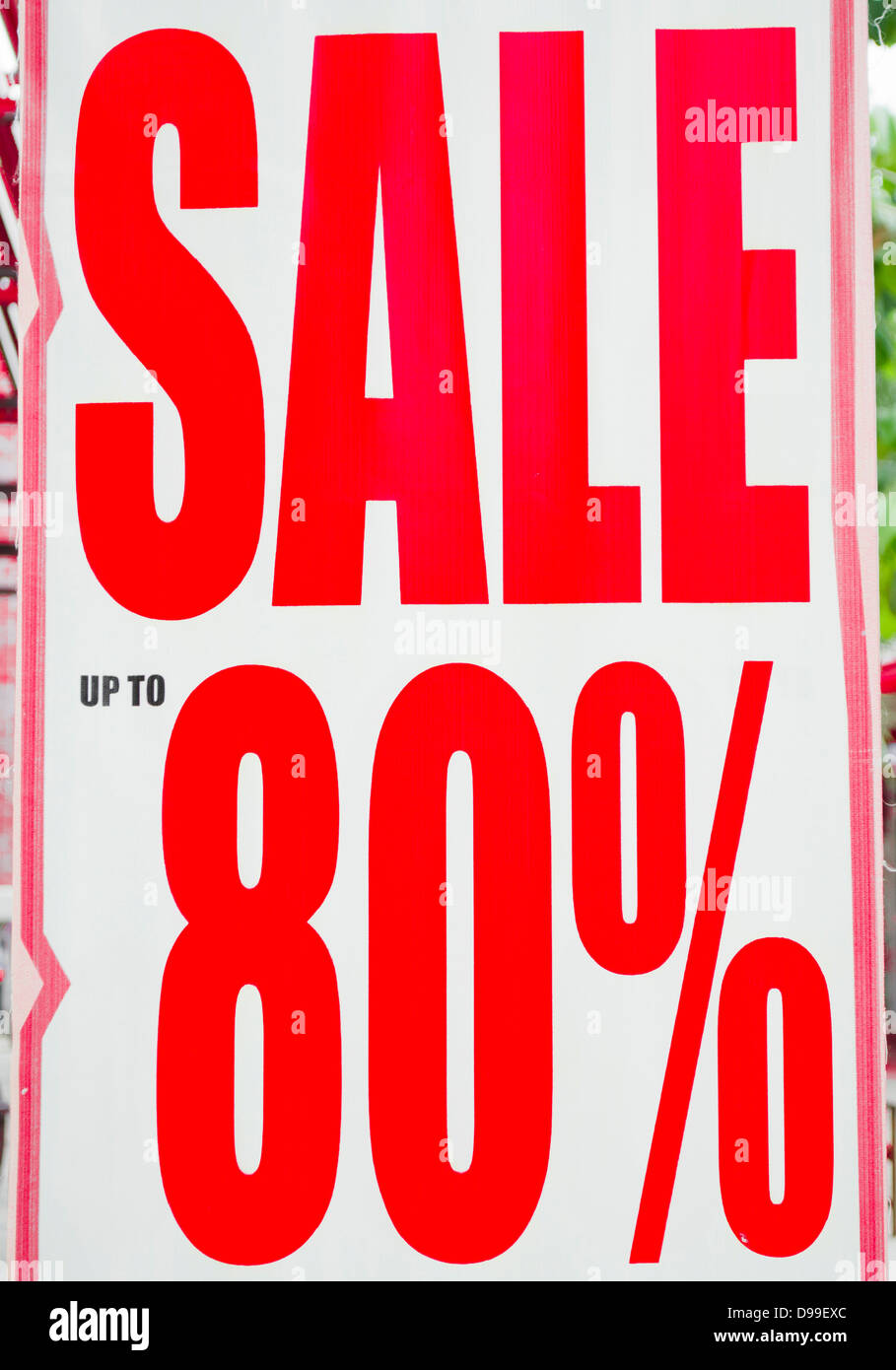 Discount 80 percent hi-res stock photography and images - Alamy