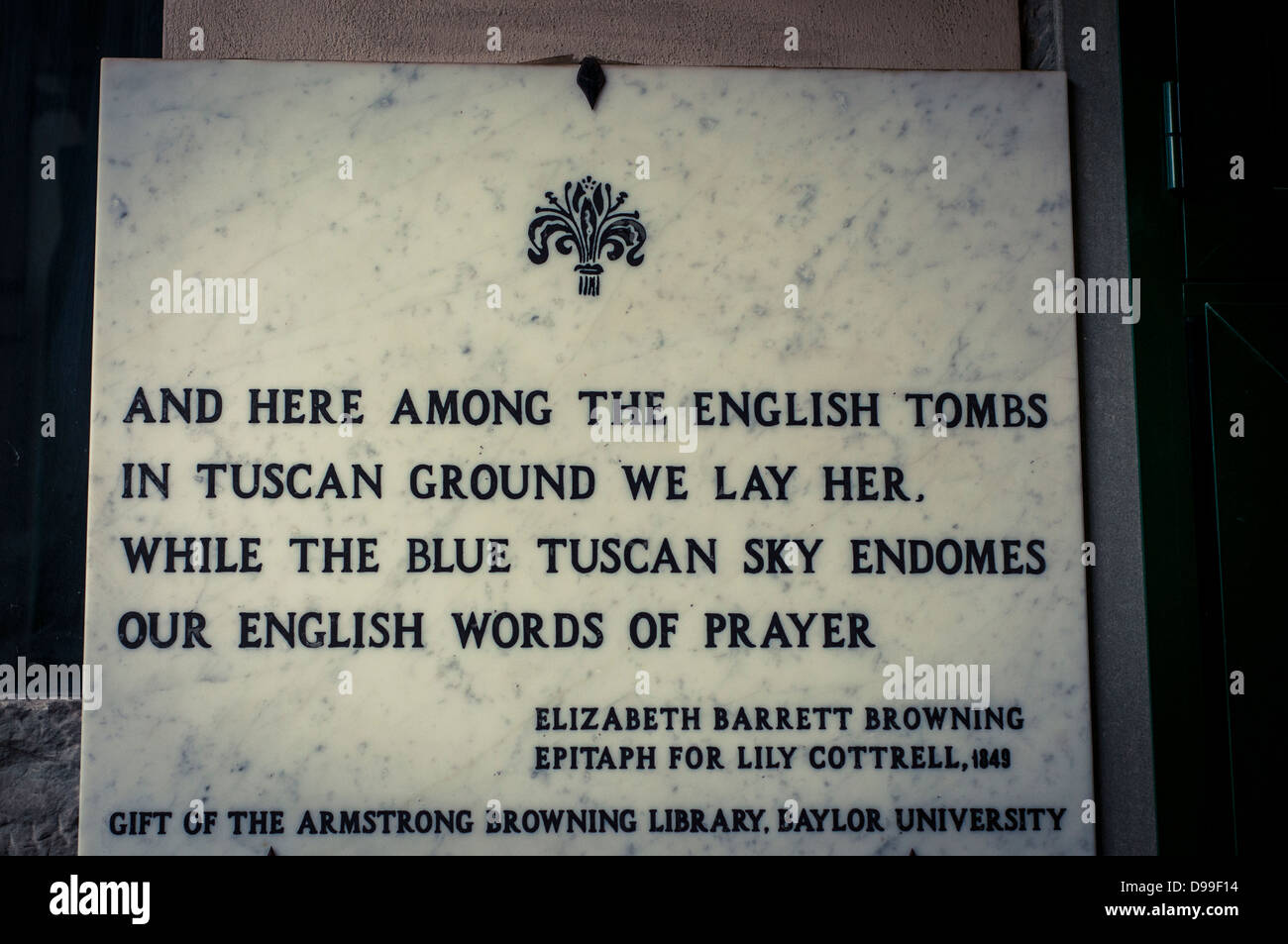 Epitaph on gravestone hi-res stock photography and images - Alamy