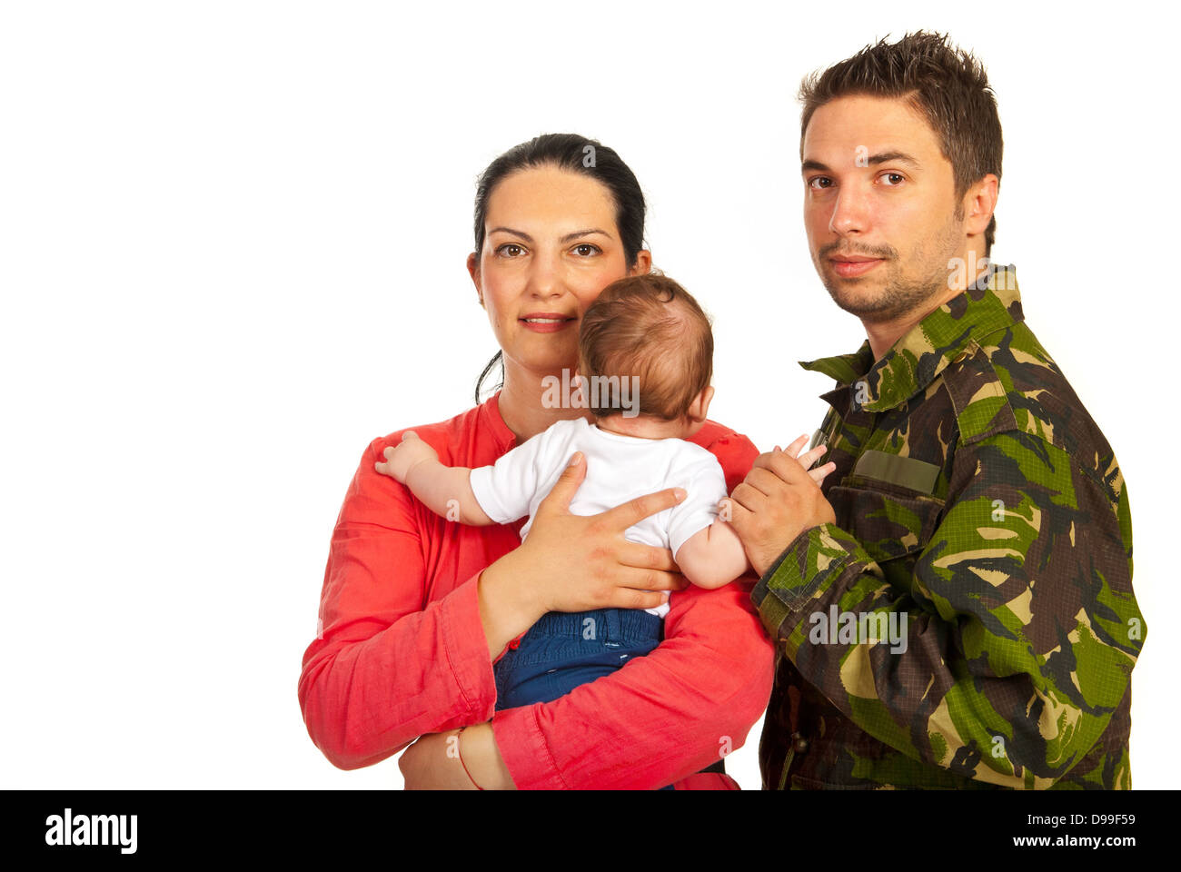 Military mom hugging child hi-res stock photography and images - Alamy