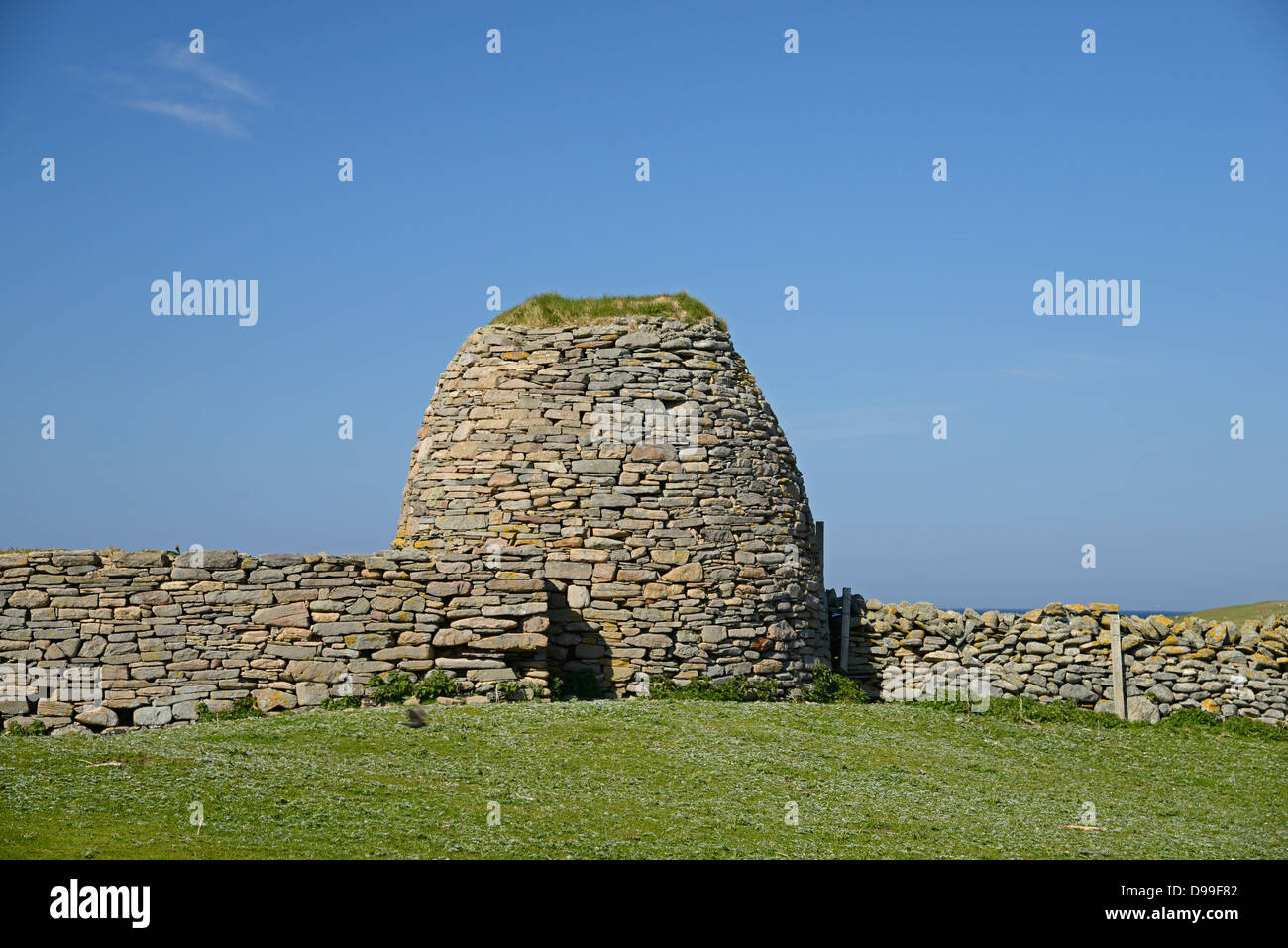 Corn Drying Kiln, Noss, Shetland, Scotland Stock Photo - Alamy