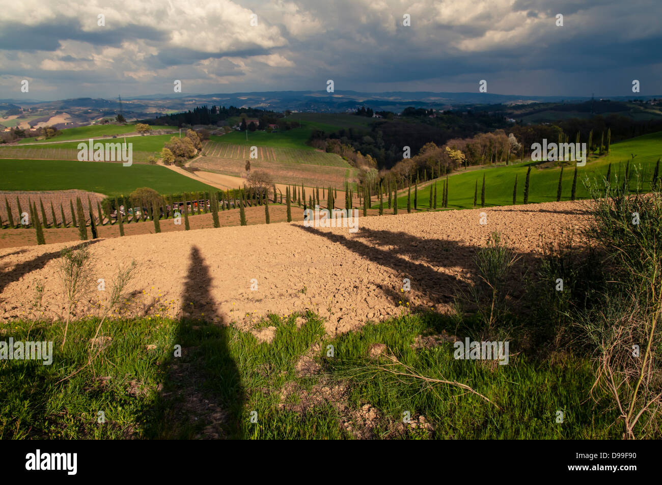 Tuscan clouds and sun hi-res stock photography and images - Alamy